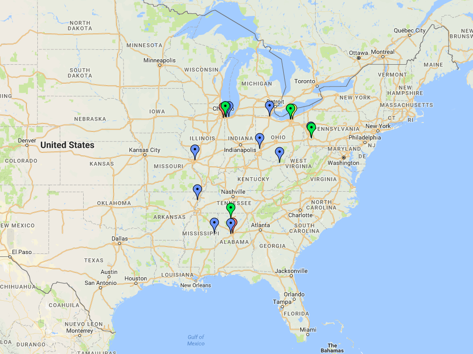 PLANT LOCATIONS PLANT LOCATIONS